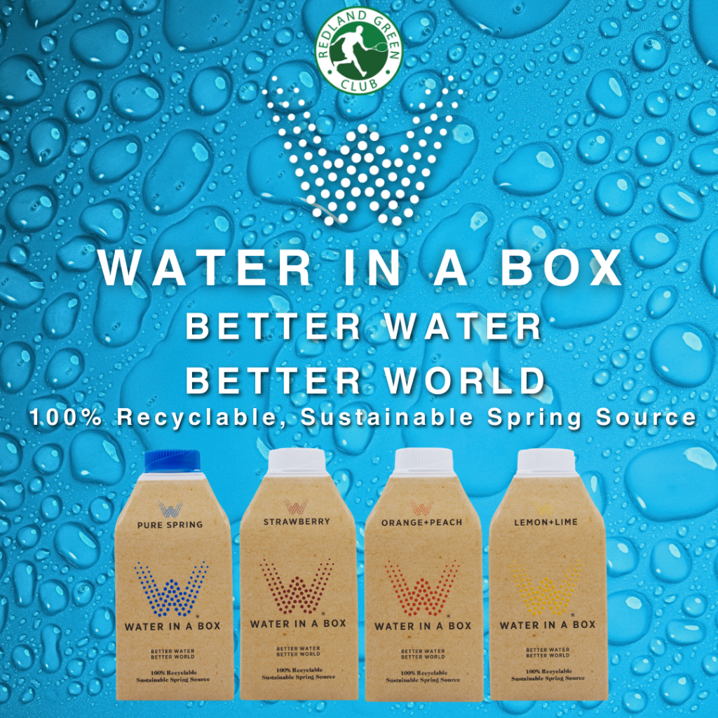 New in stock! Water in a box – Redland Green